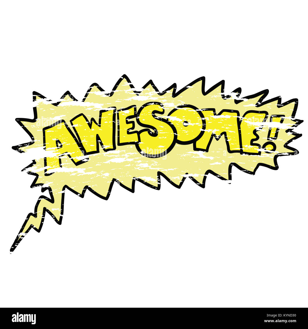 Grunge brush font hand hi-res stock photography and images - Alamy