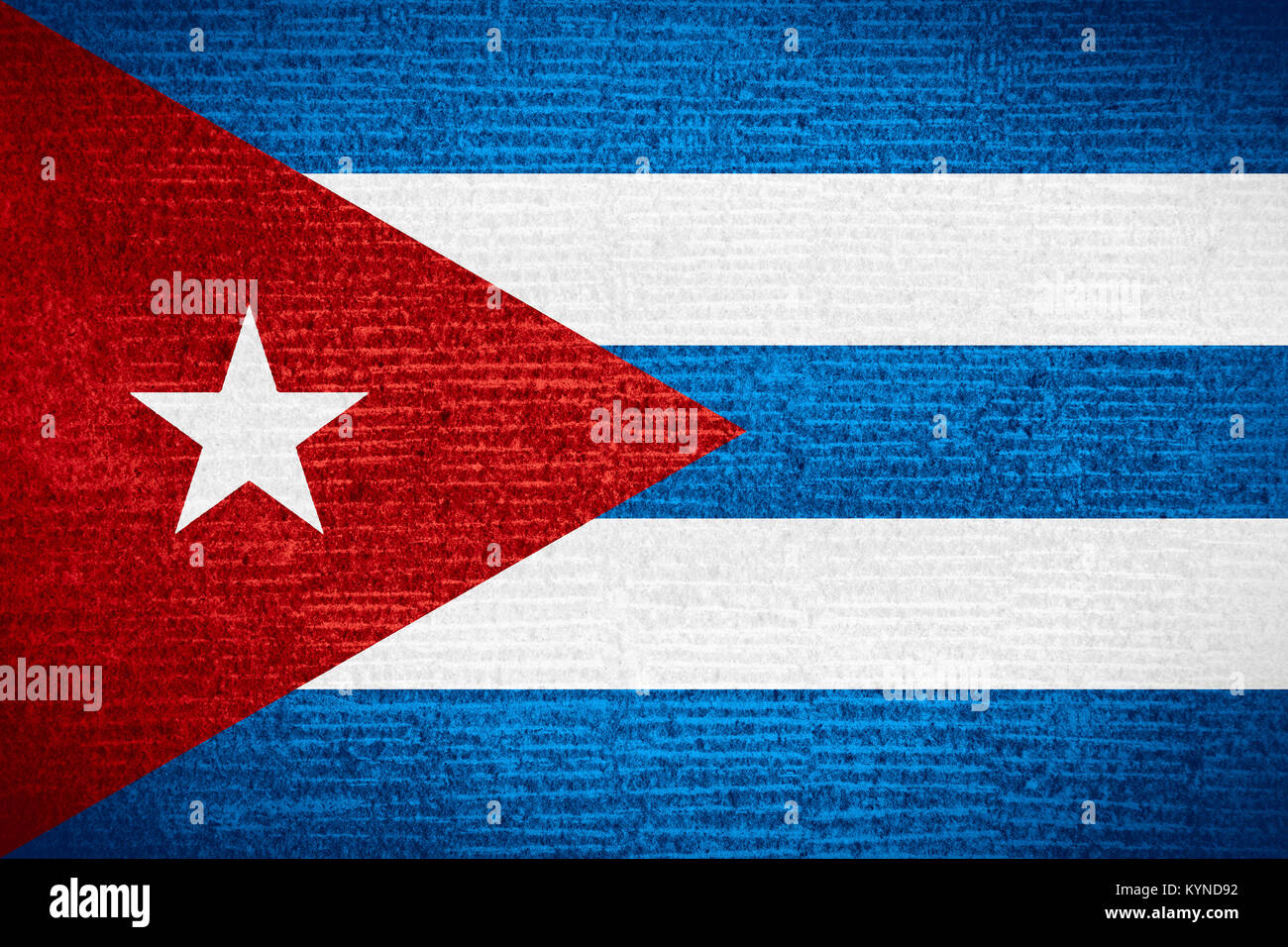 flag of Cuba or Cuban banner on row pattern texture Stock Photo - Alamy
