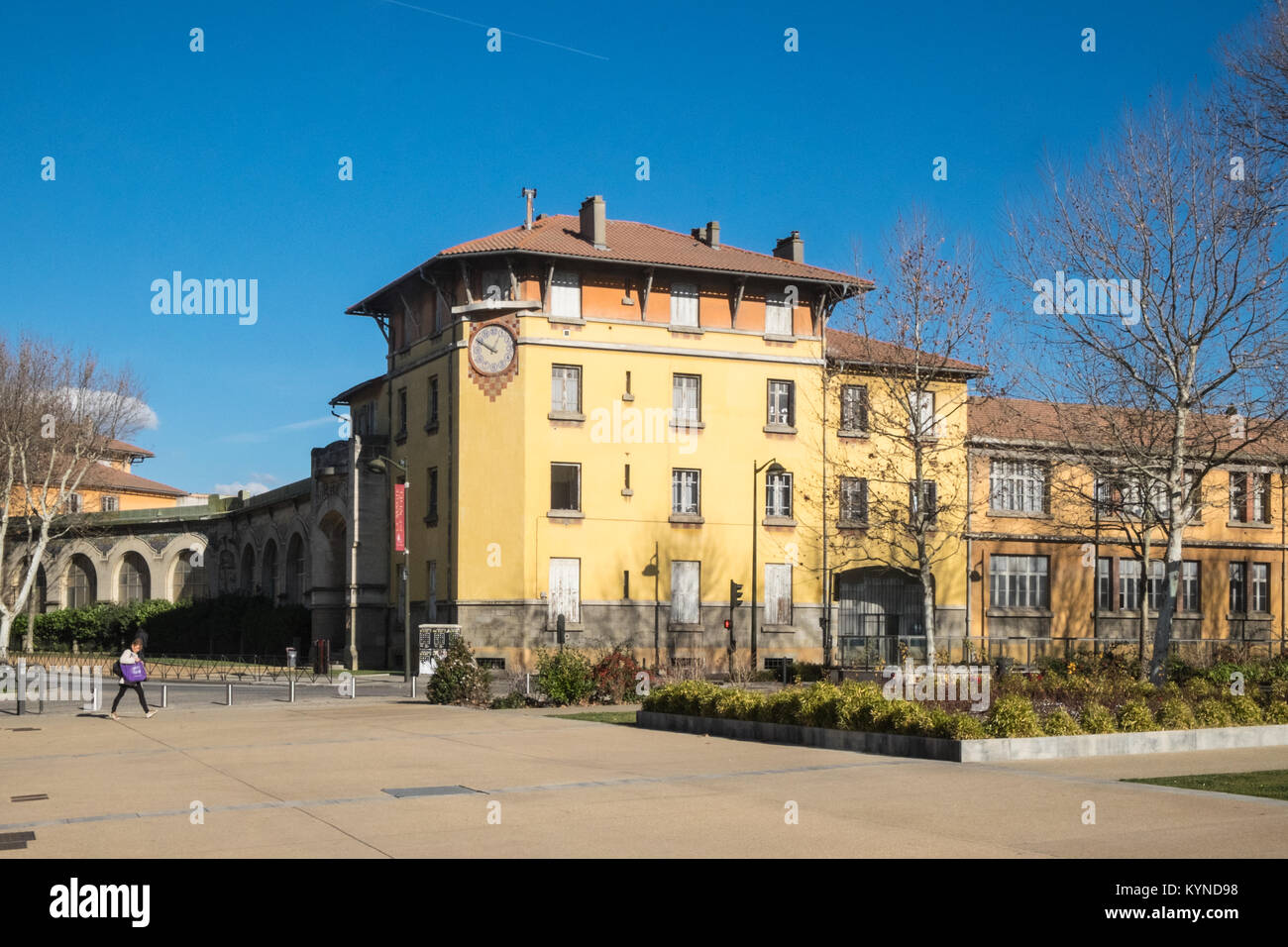 Place gambetta plaza square hi-res stock photography and images - Alamy