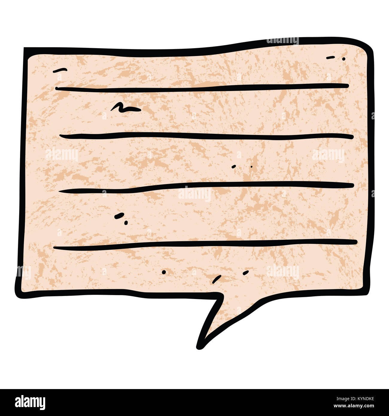 grunge cartoon note Stock Photo - Alamy