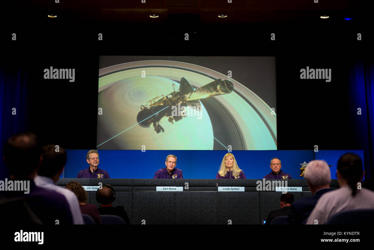 NASA's Cassini mission, led by Jim Green and Earl Maize, is preparing ...