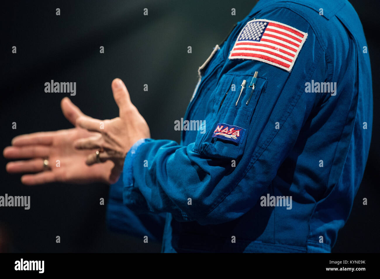 NASA astronaut Jack Fischer discussed his 136-day mission aboard the ...