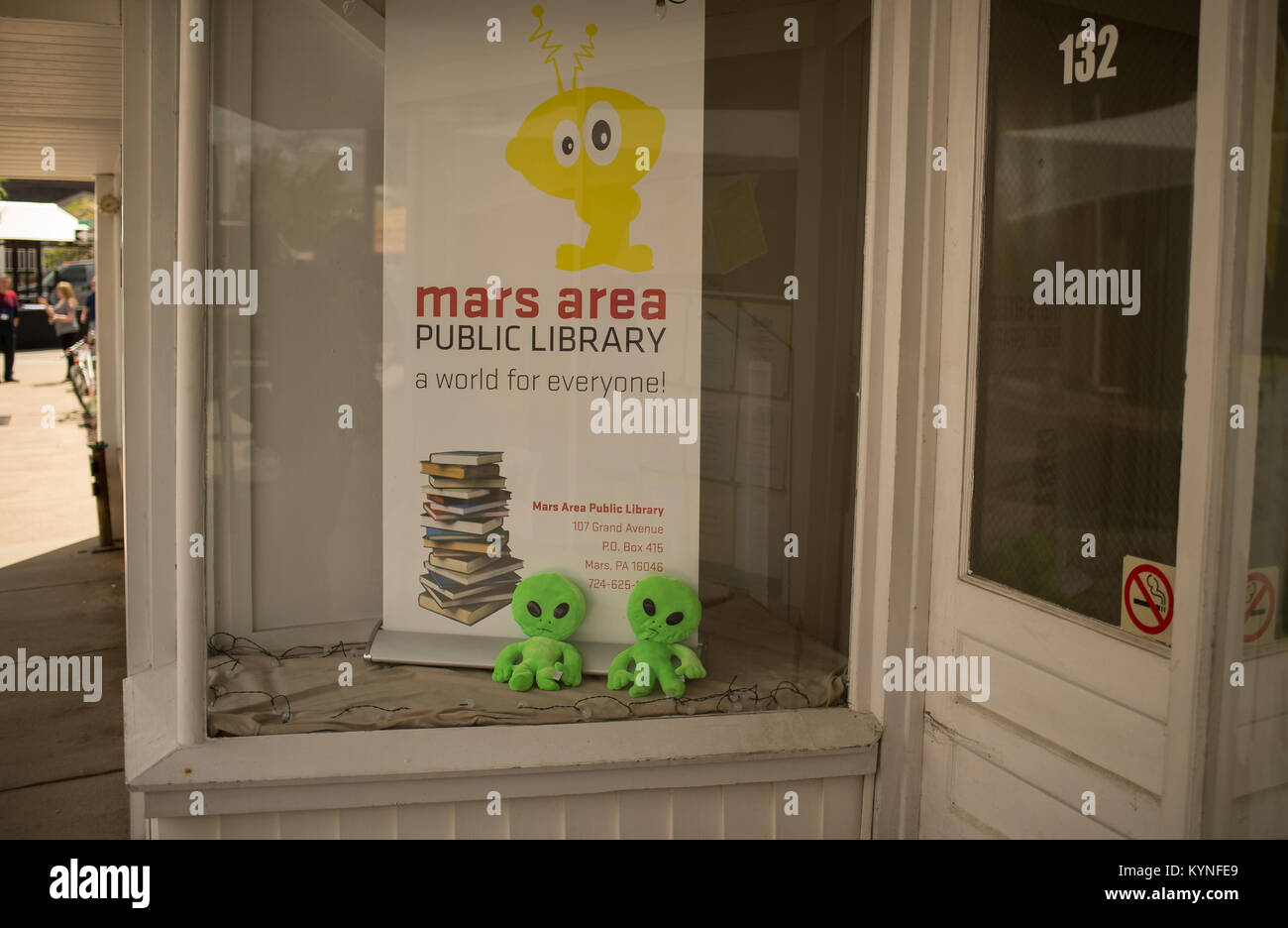 The town of Mars, Pennsylvania celebrated Mars New Year with a two-day ...