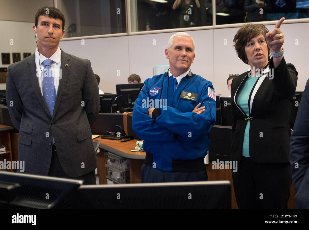 Vice President Mike Pence tours NASA's Johnson Space Center on June 7 ...