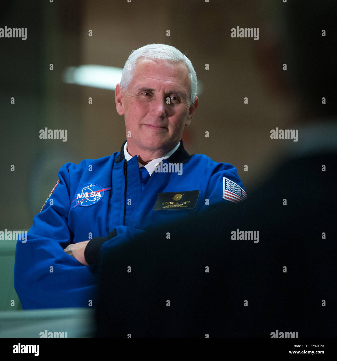 Vice President Mike Pence toured the Mission Operation Control Room 2 ...