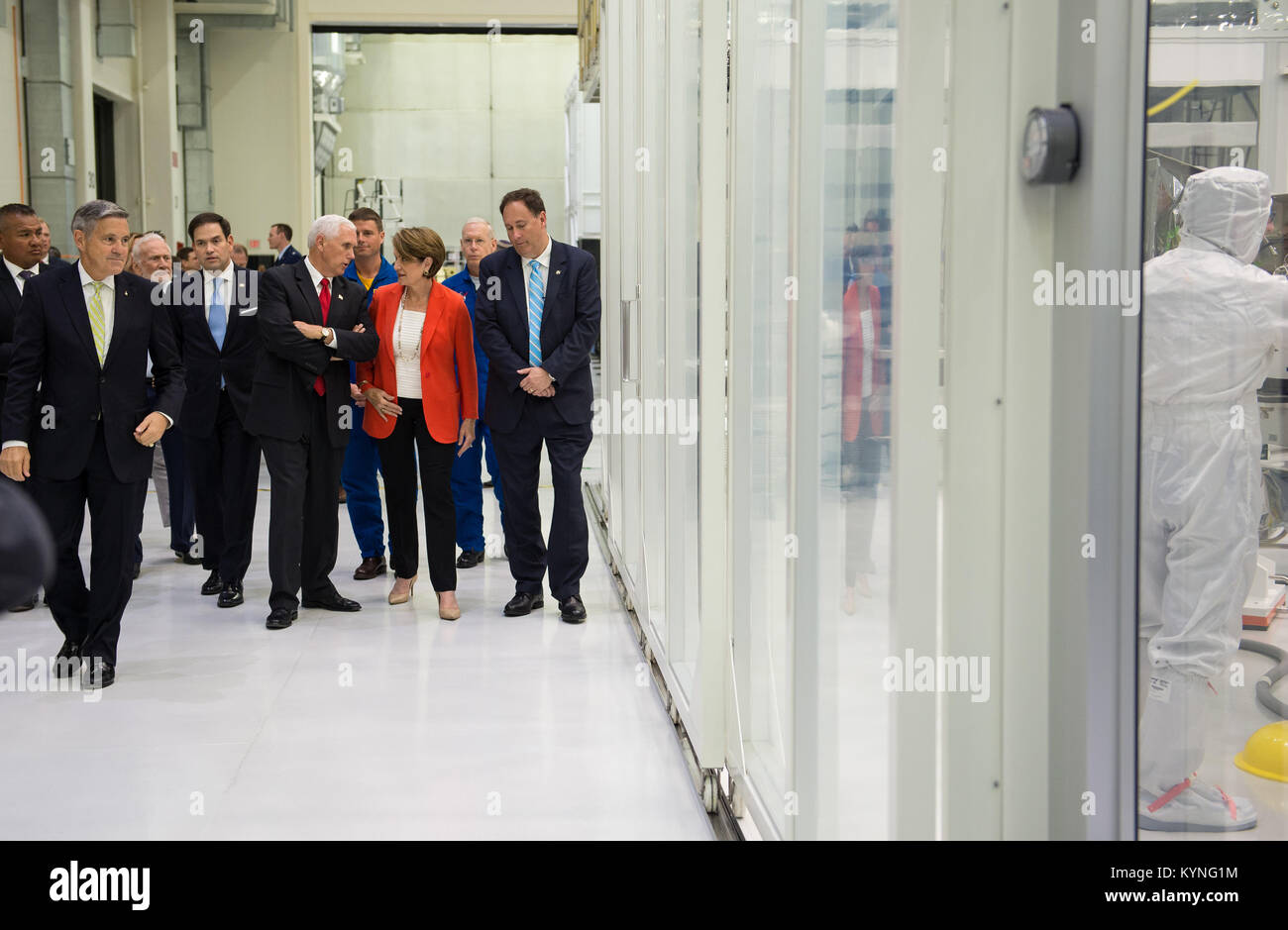 Vice President Mike Pence tours NASA's Kennedy Space Center (KSC ...
