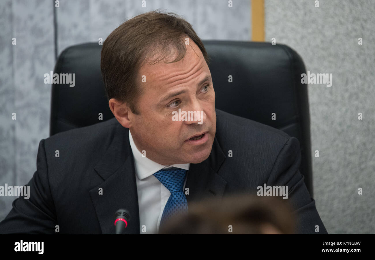 On July 27, 2017, Igor Komarov, Director of Roscosmos, attended the ...