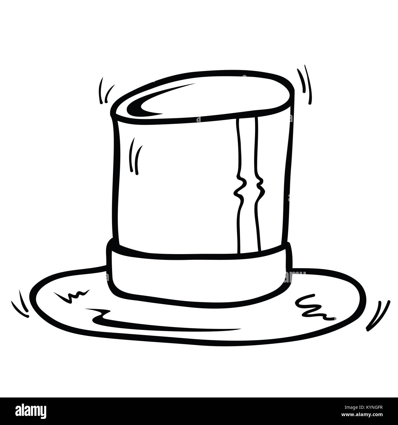 Cartoon cowboy hat hi-res stock photography and images - Alamy