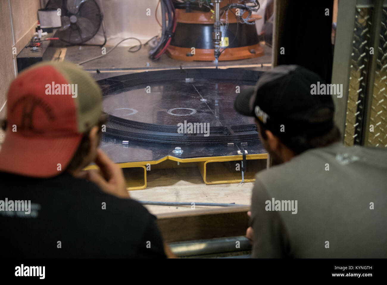 The 3D-Printed Habitat Challenge, held at Caterpillar Inc.'s Edwards ...