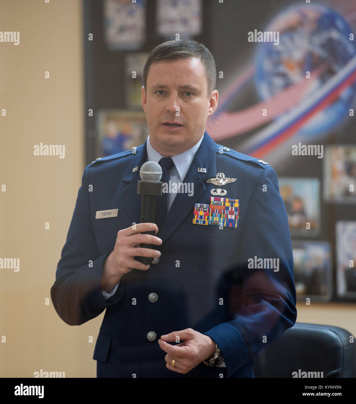 On April 19, 2017, Expedition 51 Flight Engineer Jack Fischer spoke ...