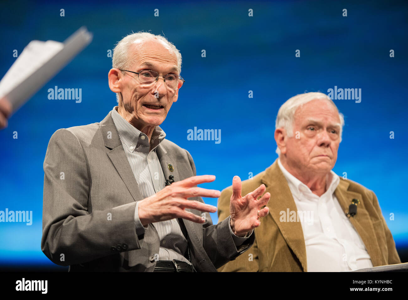 Ed Stone, project scientist for Voyager, spoke at the Smithsonian ...
