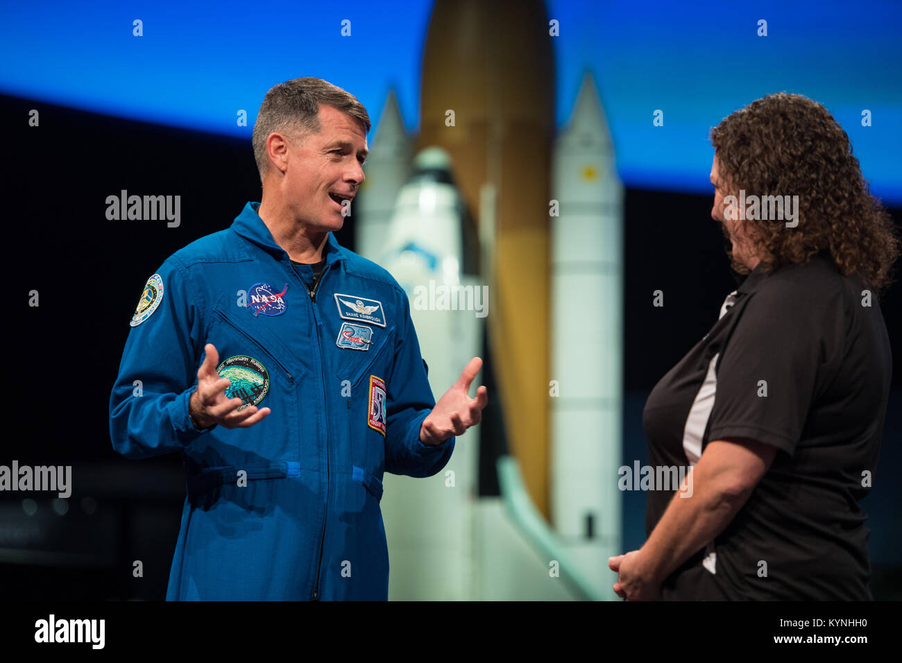 NASA astronaut Shane Kimbrough shares his experiences during ...