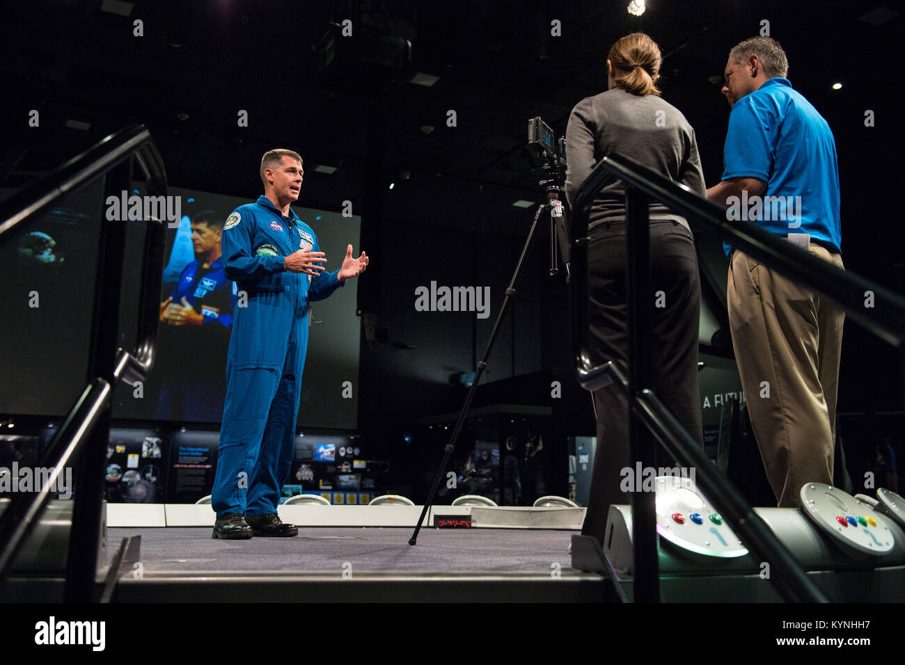 NASA astronaut Shane Kimbrough participated in a live Periscope ...