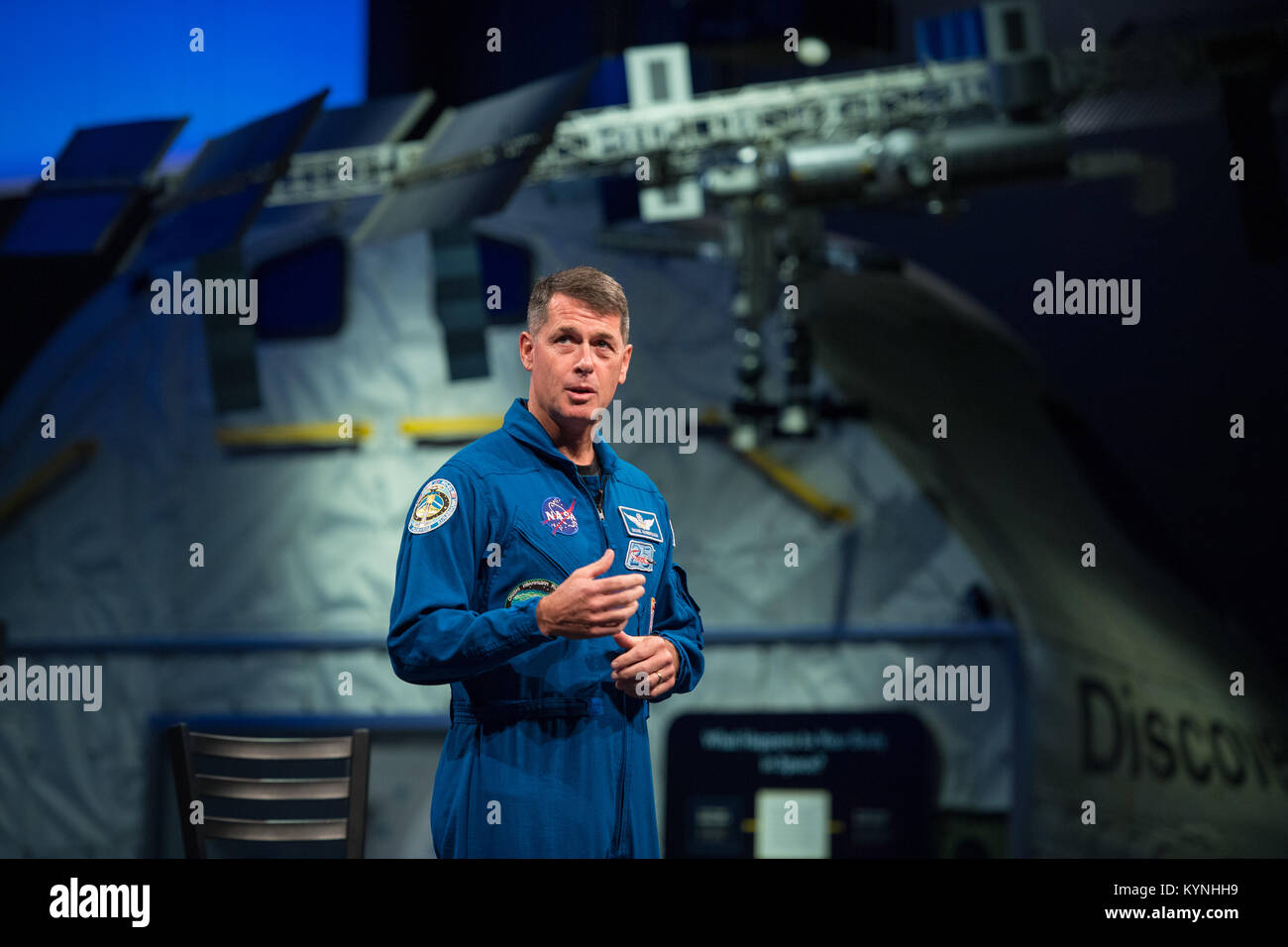 NASA astronaut Shane Kimbrough shared insights from his time aboard the ...