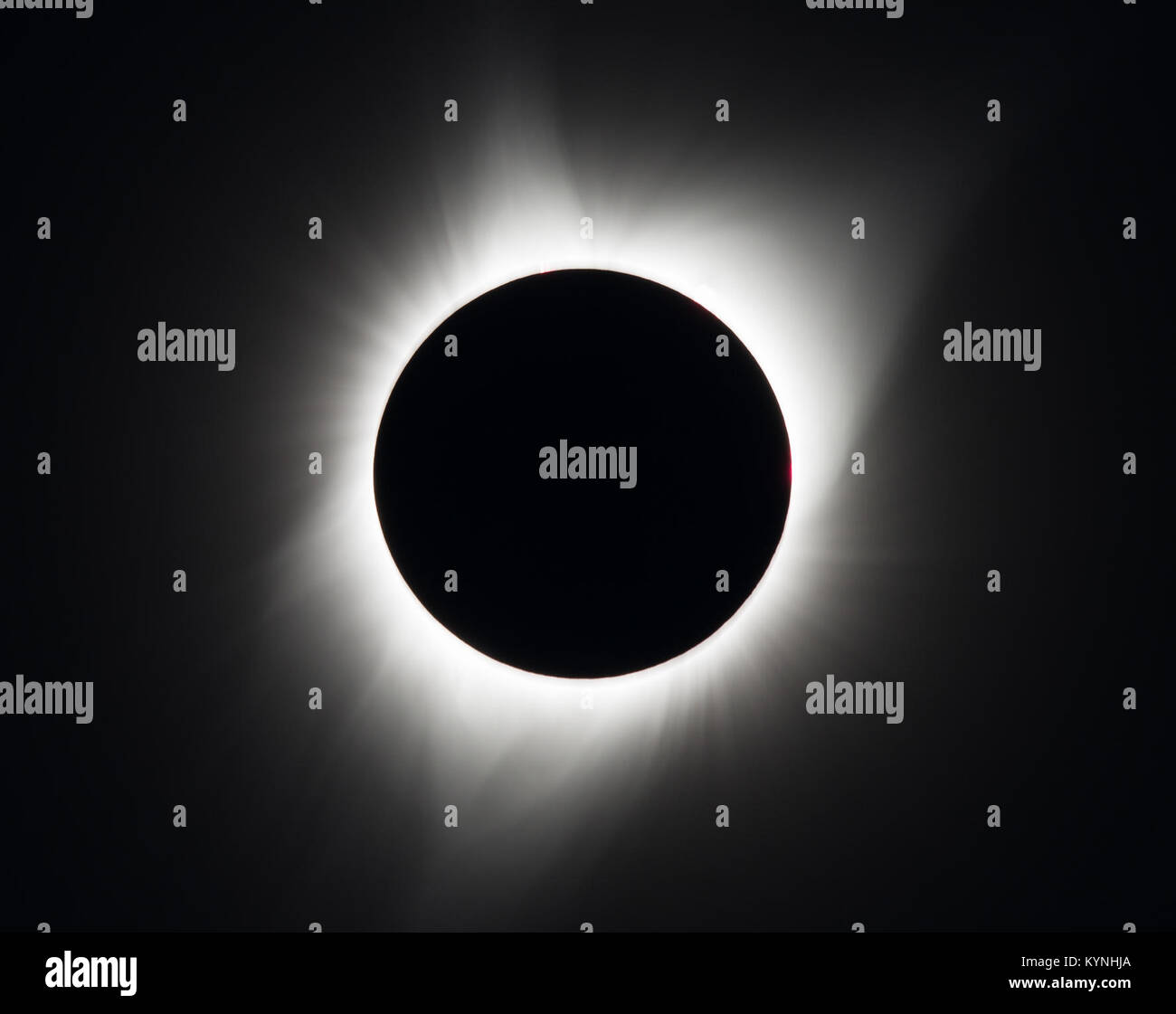 The 2017 total solar eclipse was observed across North America, with ...