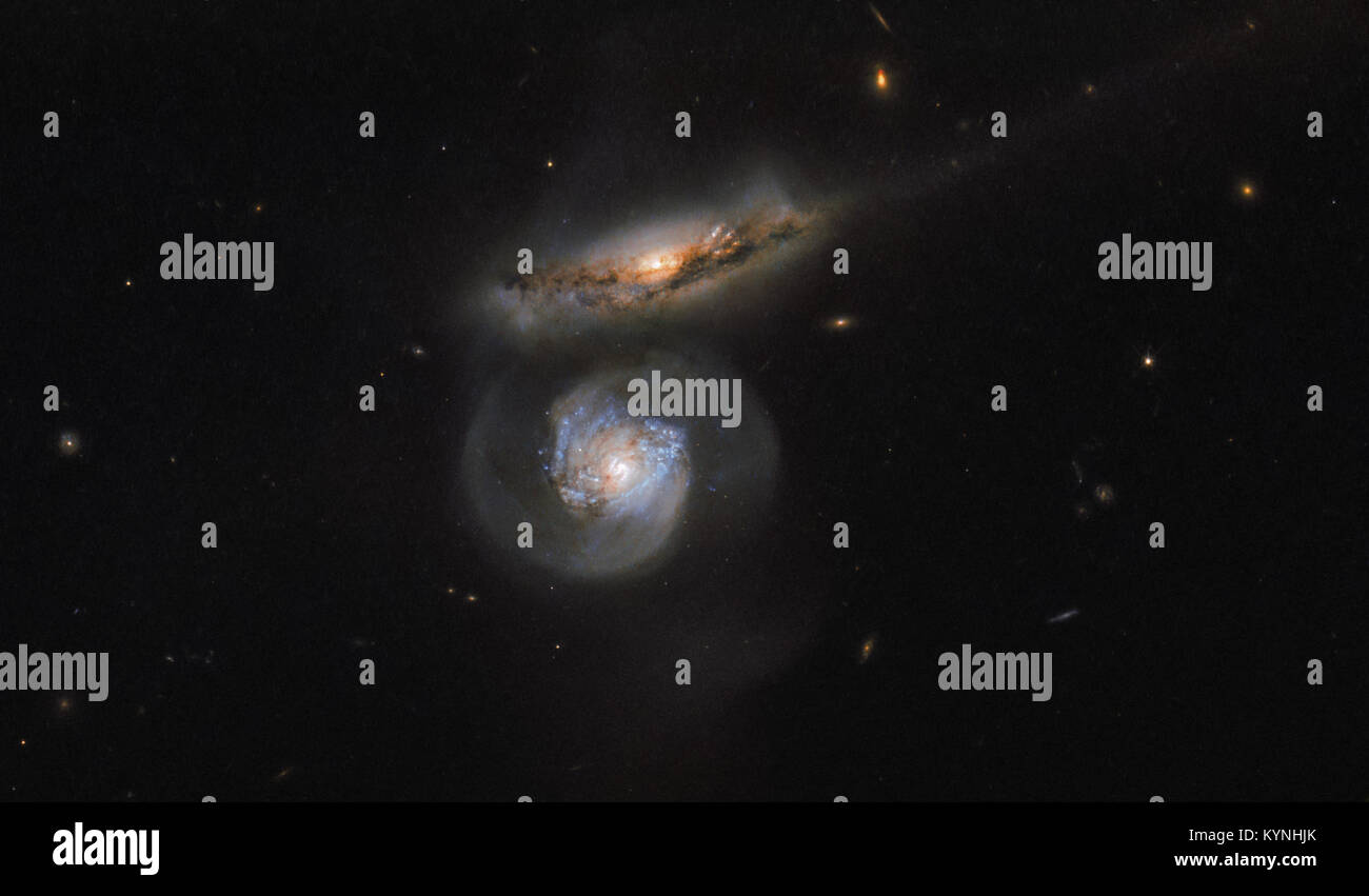 Hubble's Megamaser Galaxy 36568936450 o Stock Photo - Alamy