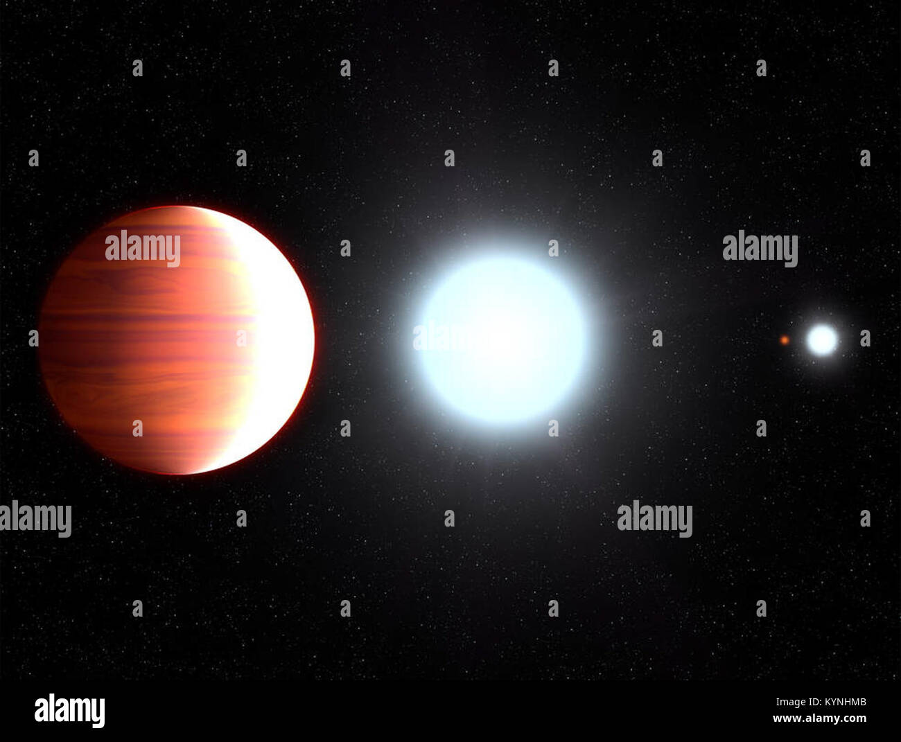 NASA's Hubble Space Telescope observes an exoplanet where it appears to ...