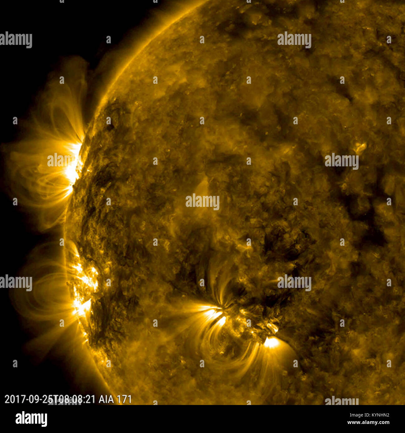 Active solar regions hi-res stock photography and images - Alamy