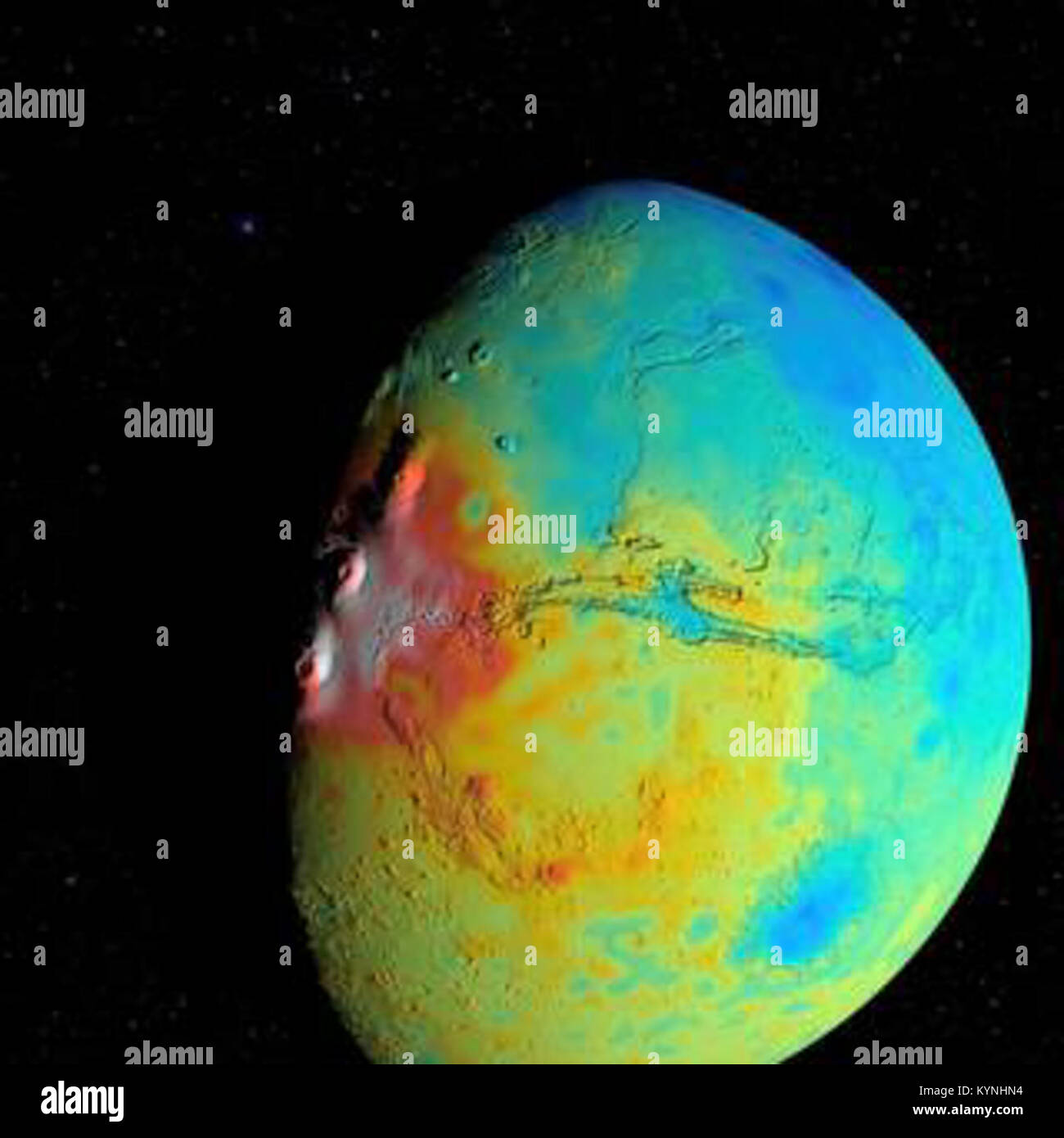 A new gravity map of Mars suggests the planet may have a porous crust ...