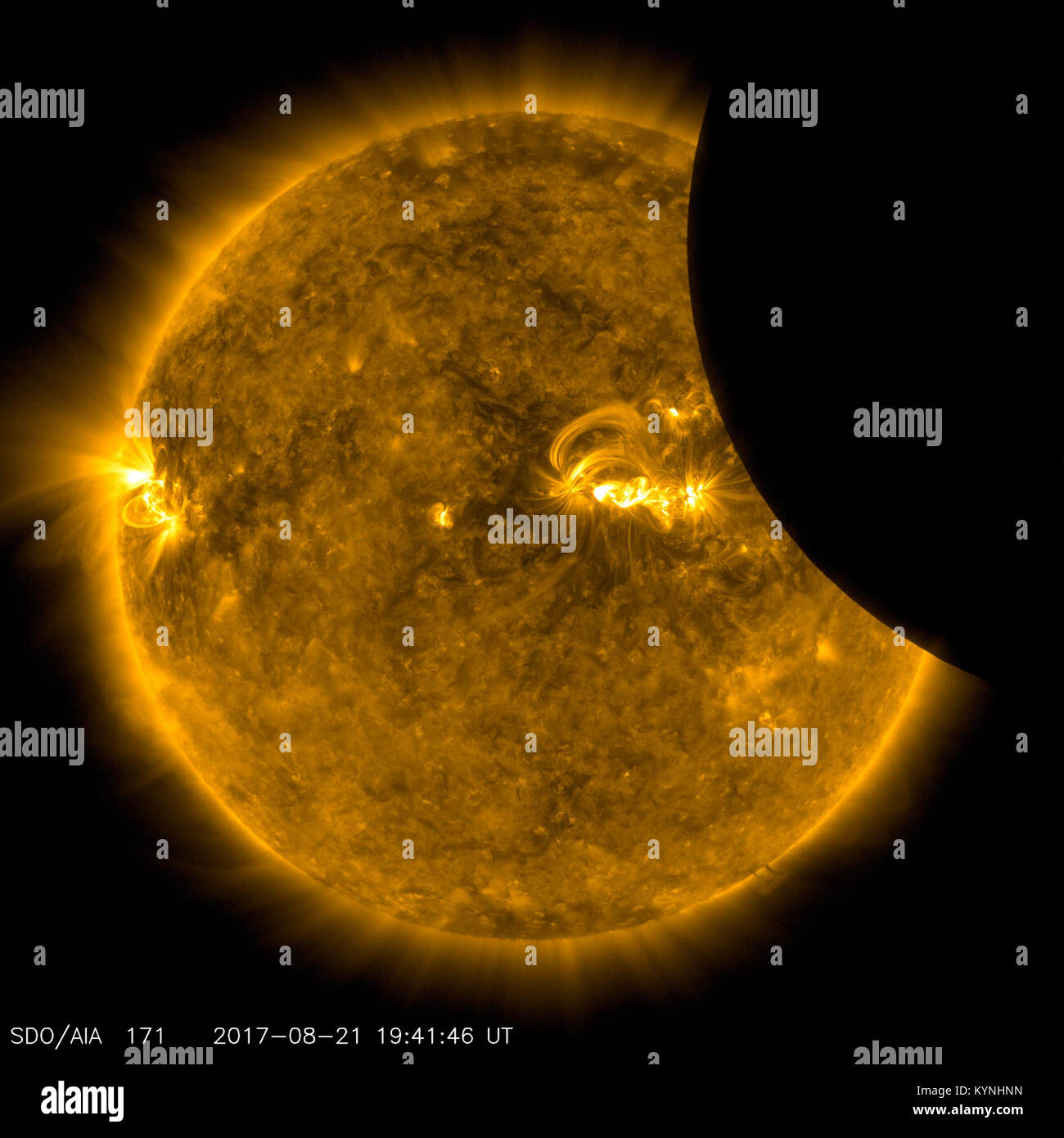 The Solar Dynamics Observatory (SDO) captured stunning imagery of a ...