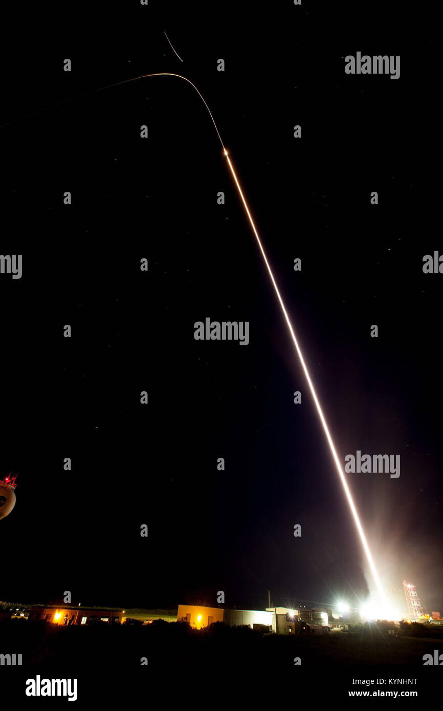 NASA’s Wallops Flight Facility launches a rocket, lighting up the Mid ...