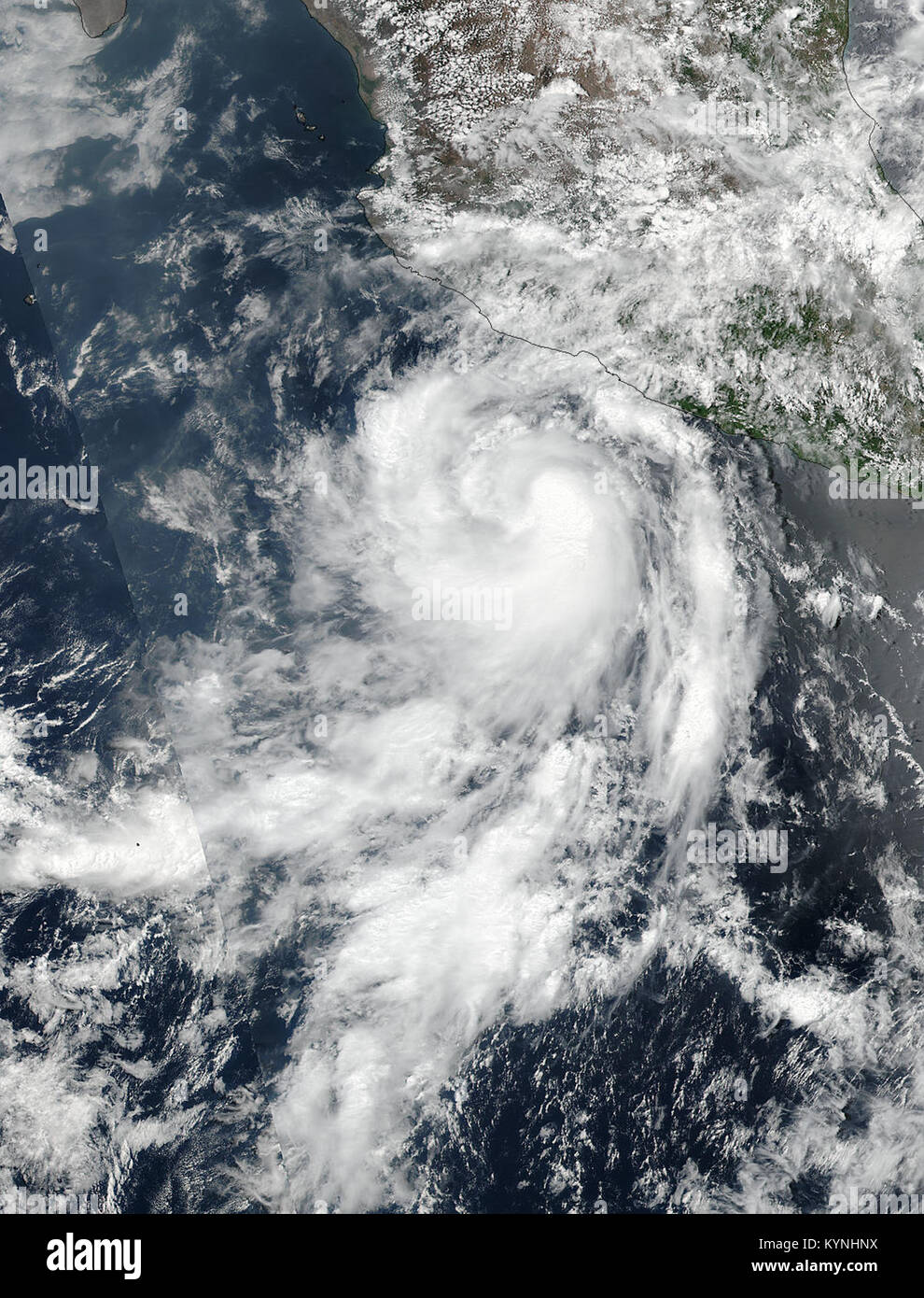 NASA satellites quickly track the development of Hurricane Dora ...