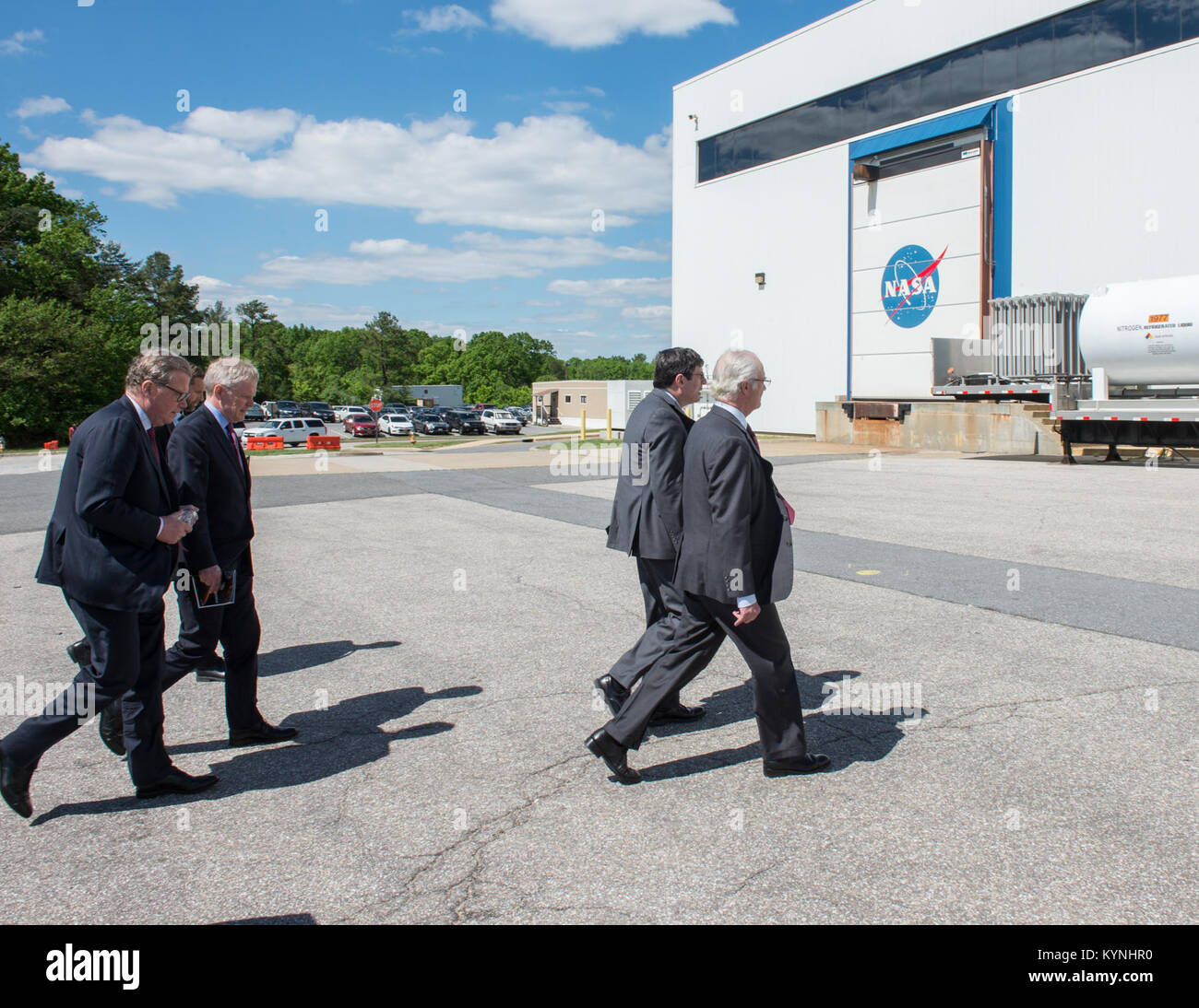 King Carl XVI Gustaf of Sweden, accompanied by a large delegation ...