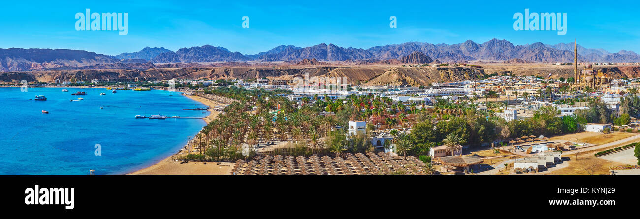 Sharm El Maya tourist district boasts cozy beaches, numerous hotels ...