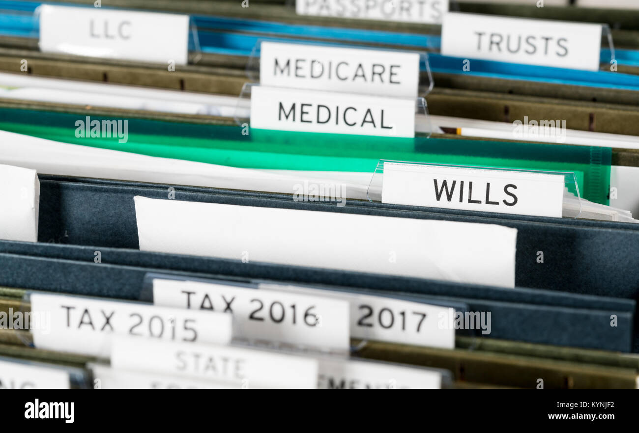 Old filing system hi-res stock photography and images - Alamy