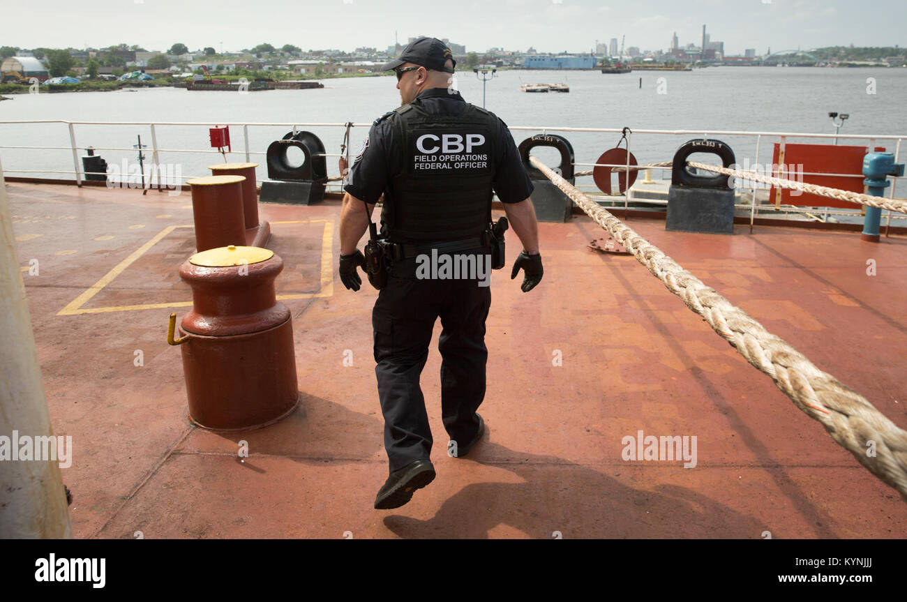 Officers with the U.S. Customs and Border Protection, Office of Field ...