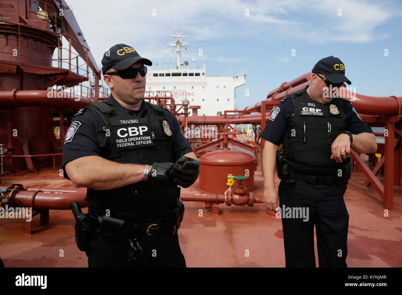 U.S. Customs and Border Protection officers from the Office of Field ...