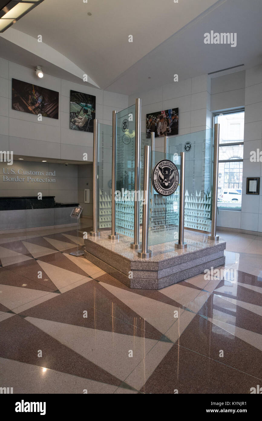 The U.S. Customs and Border Protection Valor Memorial, located at CBP ...