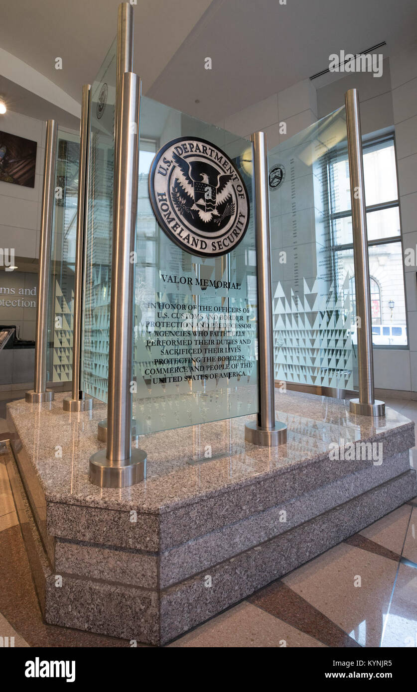The U.S. Customs and Border Protection Valor Memorial at CBP ...