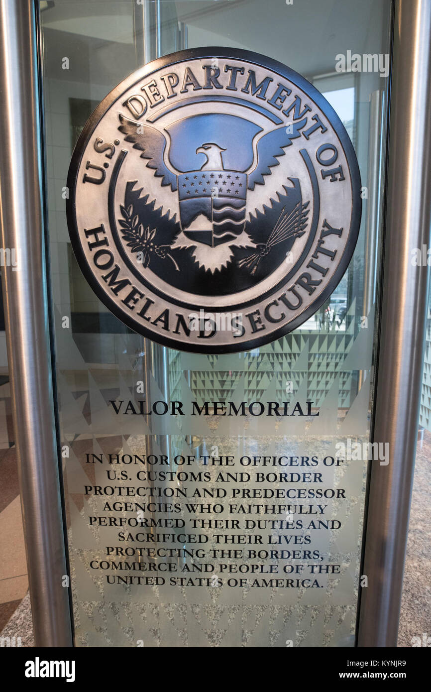 The U.S. Customs and Border Protection Valor Memorial, located at CBP ...