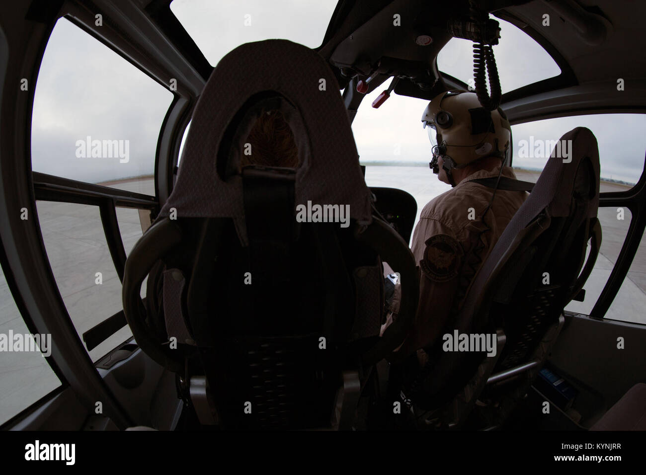 A U.S. Customs and Border Protection, Air and Marine Operations pilot ...
