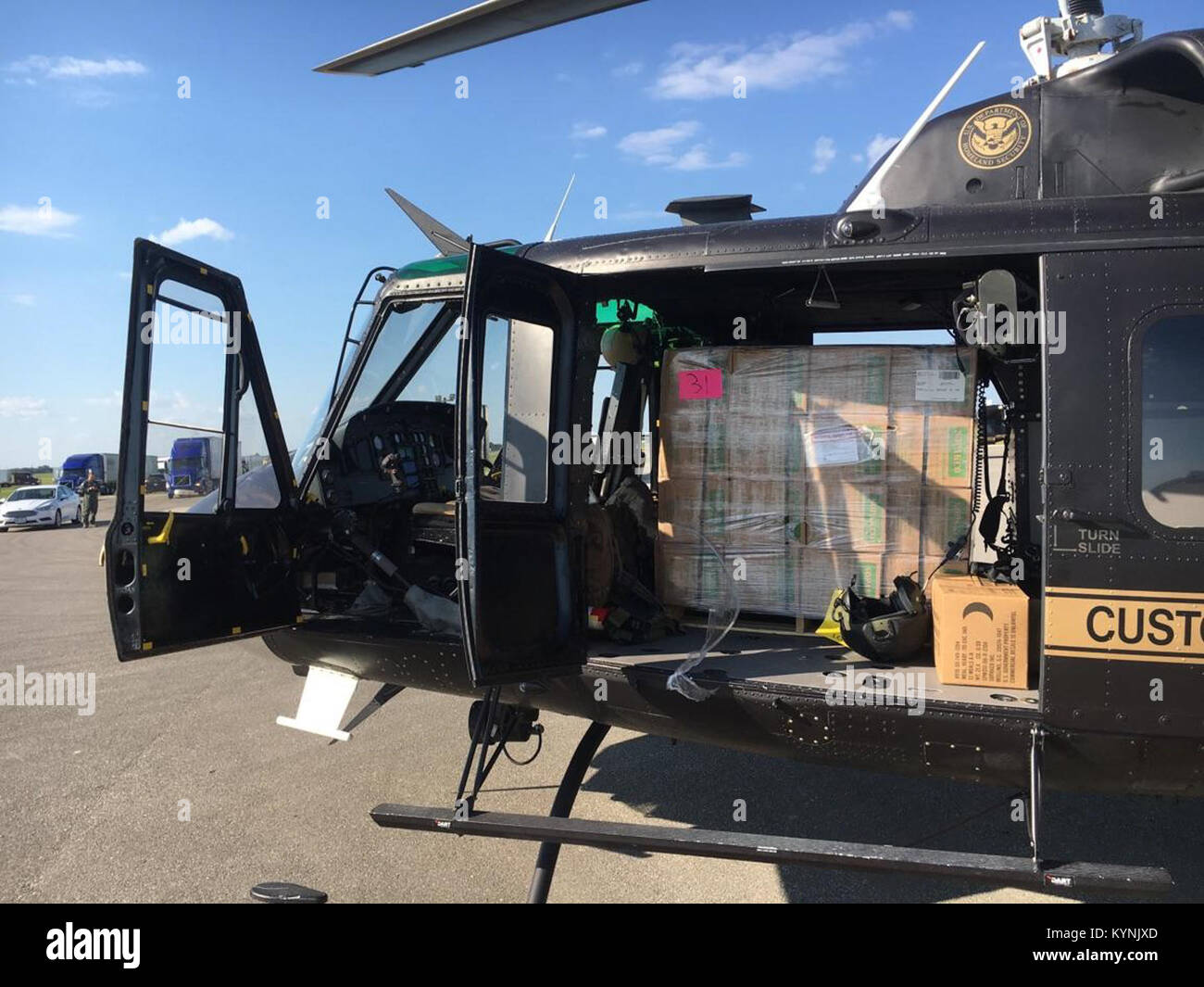 CBP Air and Marine Operations aircrews delivered supplies from FEMA ...