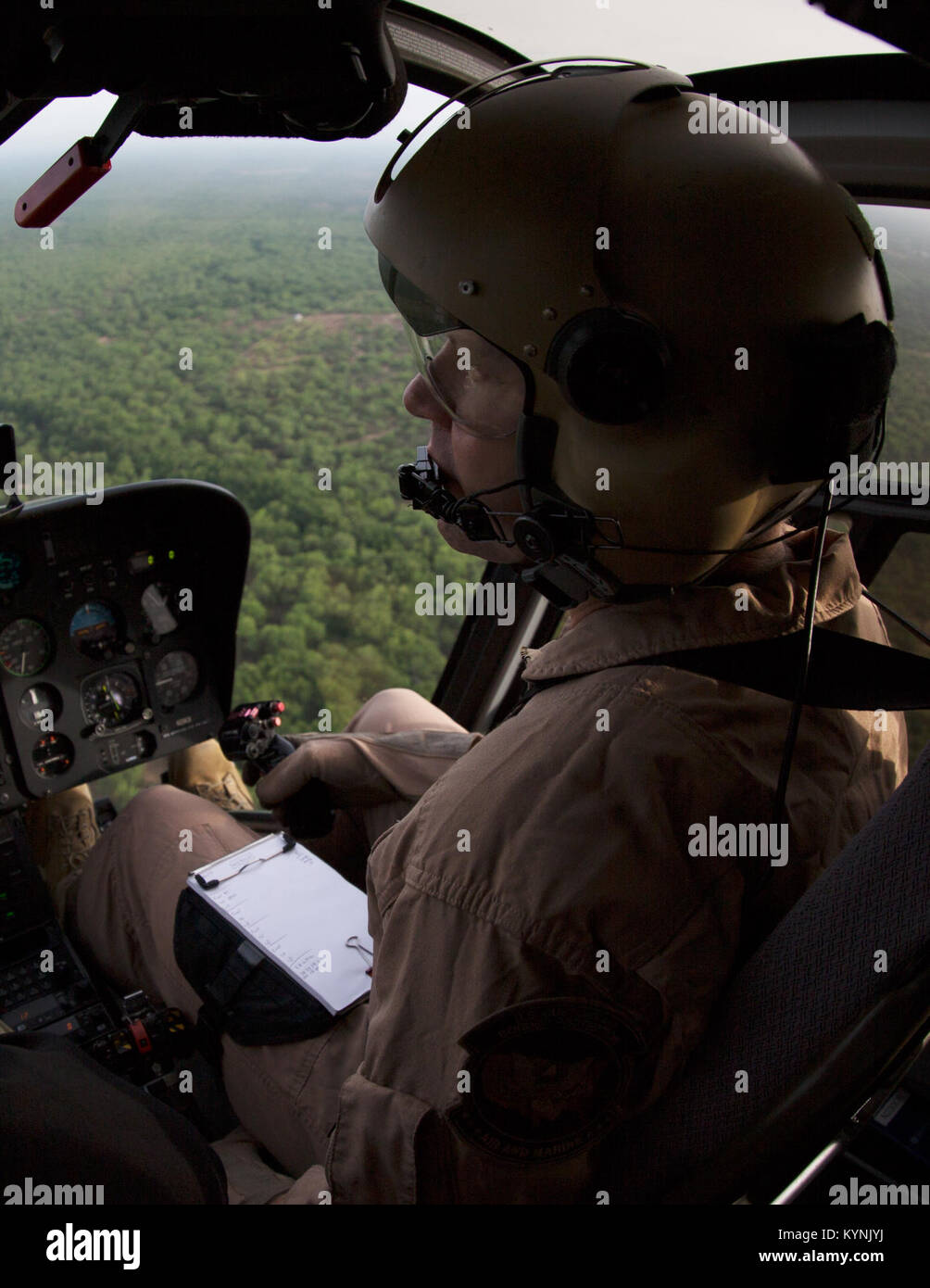 A U.S. Customs and Border Protection Air and Marine Operations pilot ...