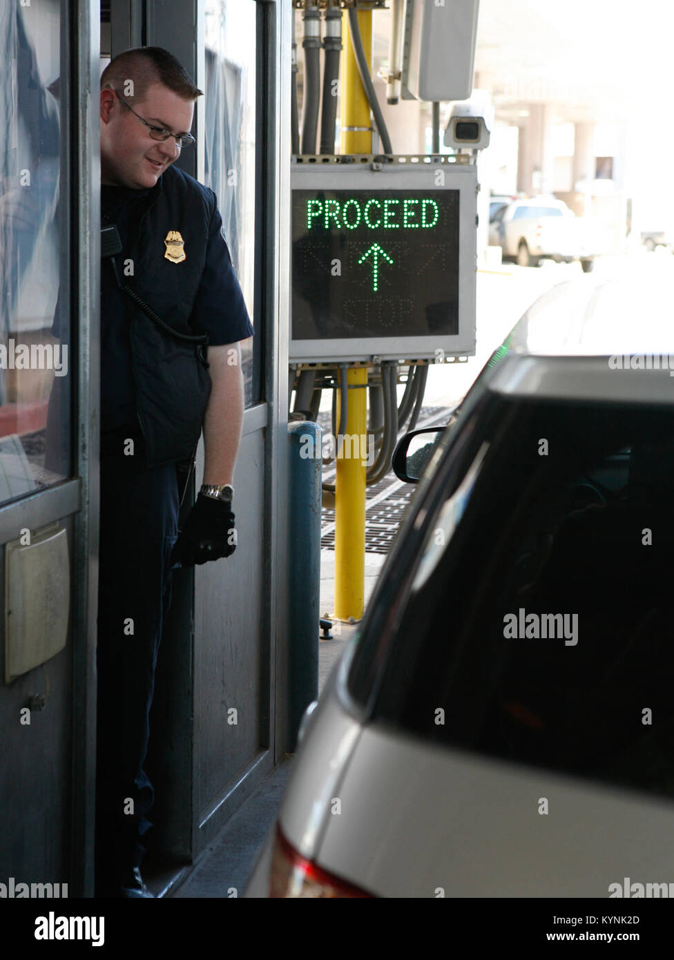 At the Nogales Port of Entry, the SENTRI lane facilitates expedited ...
