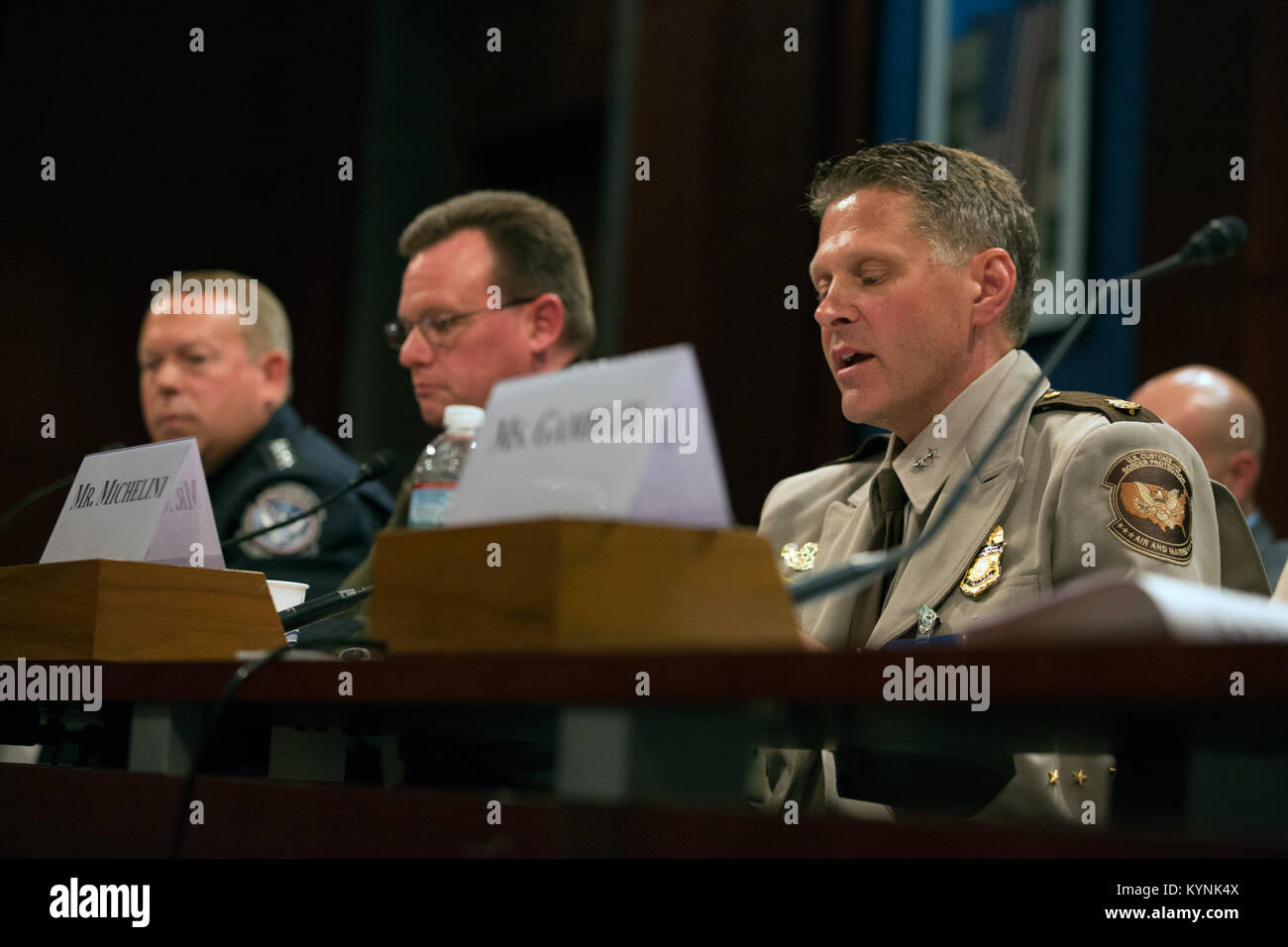 U.S. Customs and Border Protection provided testimony at a hearing on ...