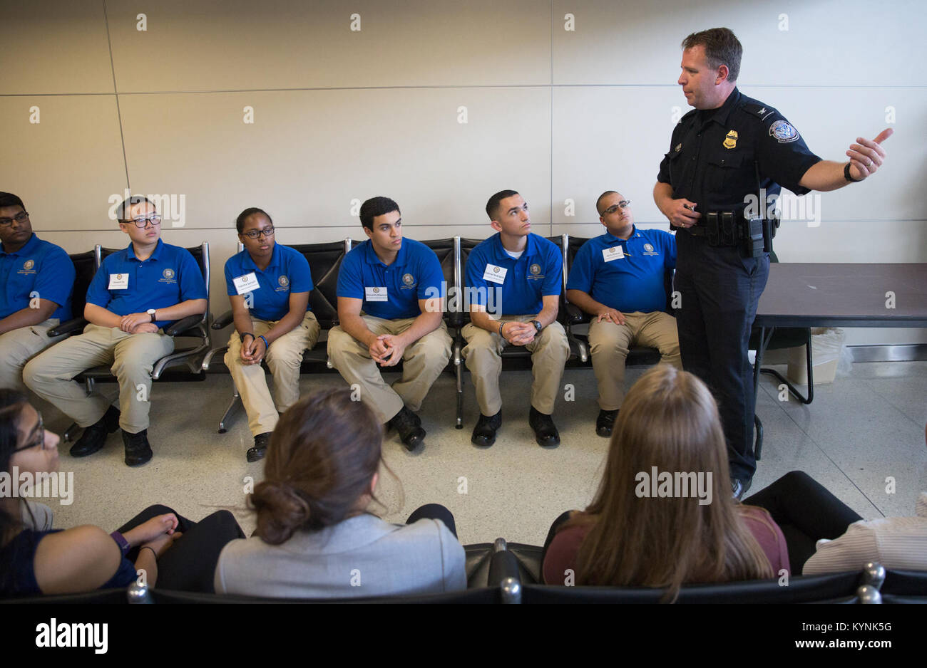 On July 25, 2017, explorers from the National Law Enforcement Exploring ...