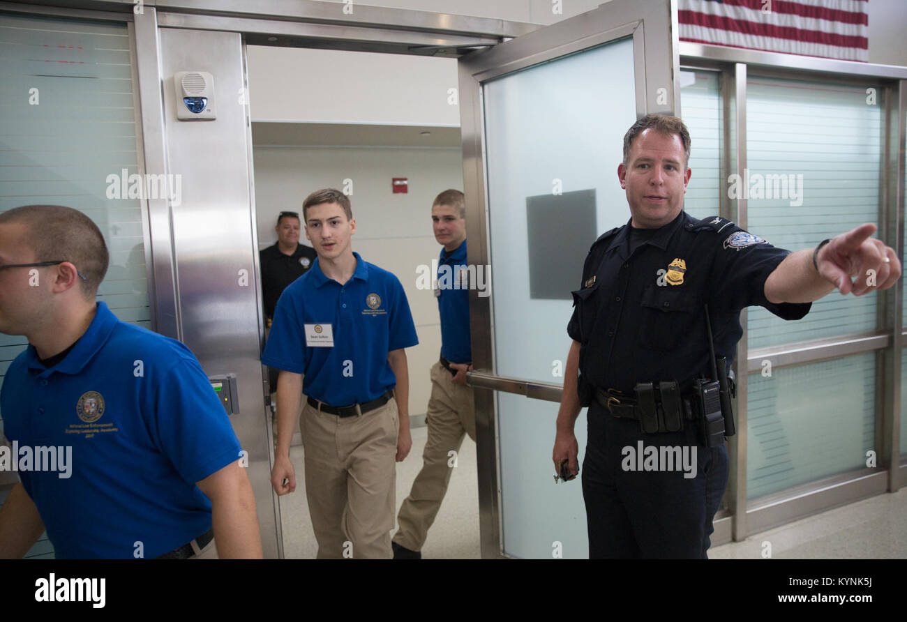 Explorers attending the National Law Enforcement Exploring Leadership ...