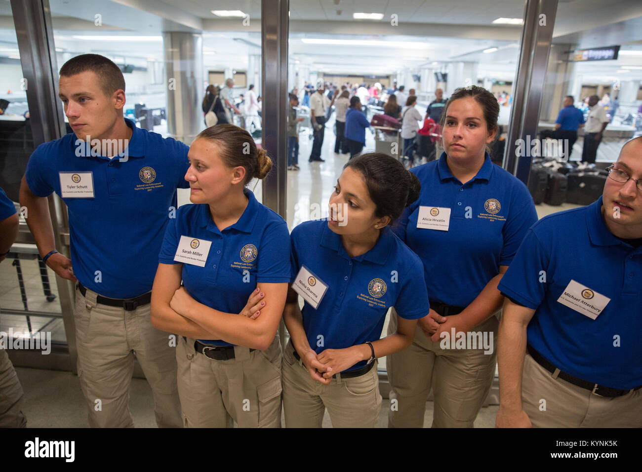 Explorers from the National Law Enforcement Exploring Leadership ...