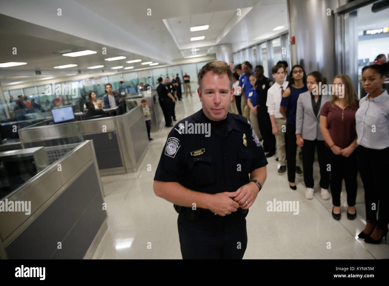 Explorers attending the National Law Enforcement Exploring Leadership ...