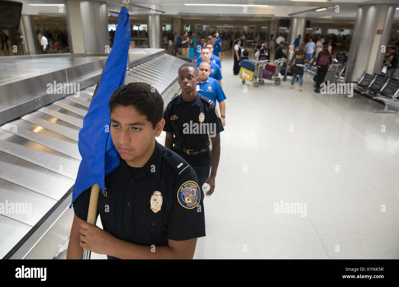 Explorers from the National Law Enforcement Exploring Leadership ...