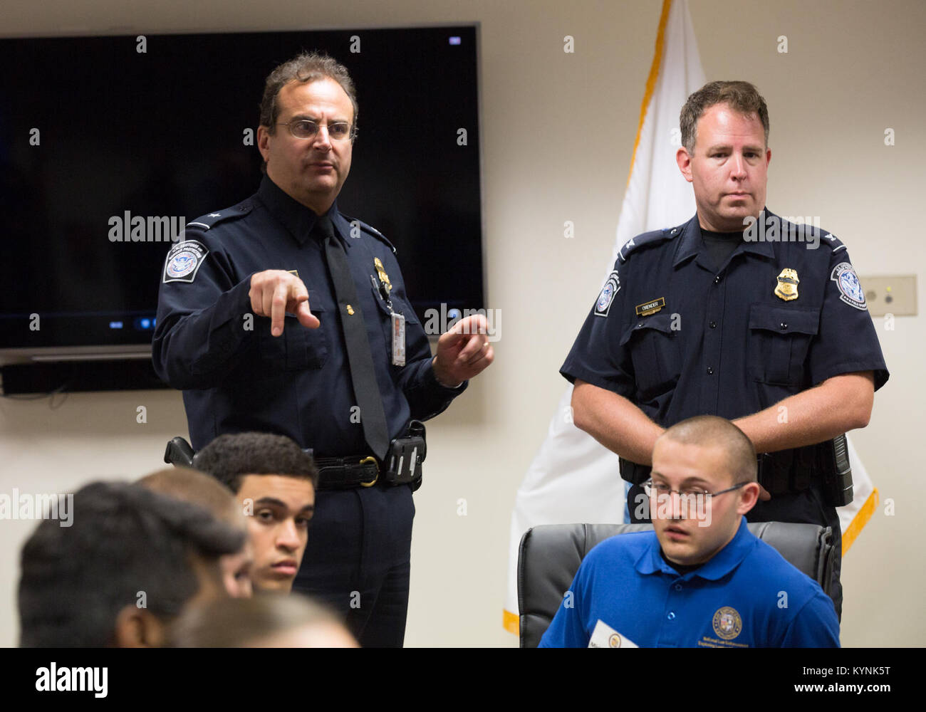 Explorers attending the National Law Enforcement Exploring Leadership ...