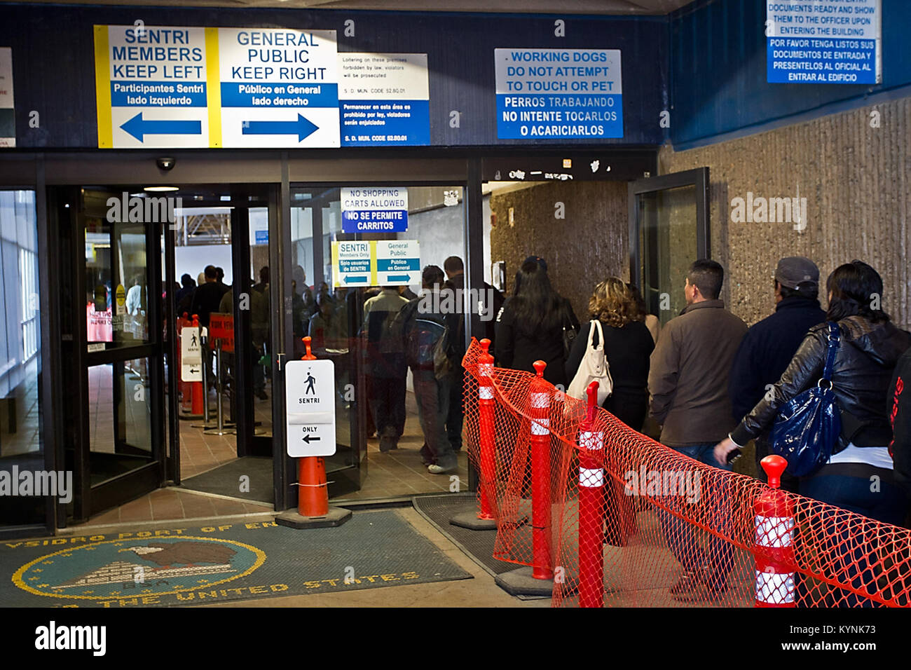 The SENTRI Lane at the Port of San Ysidro provides expedited border ...
