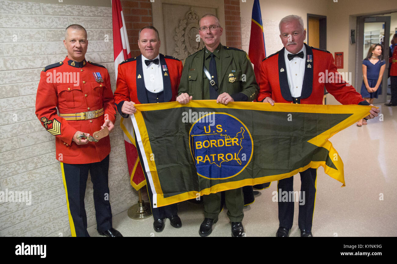 U.S. Border Patrol Academy Chief Dan Harris visits the Royal Canadian ...