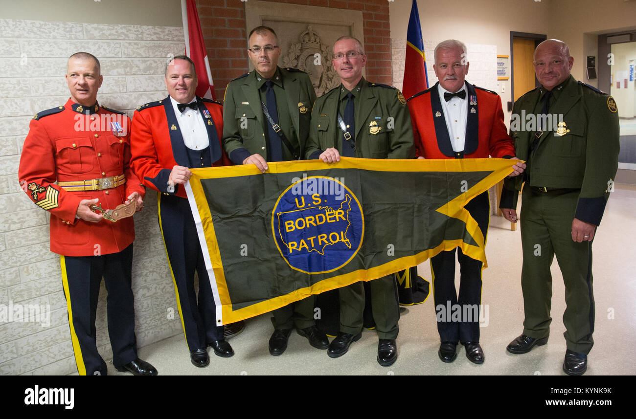 U.S. Border Patrol Academy Chief Dan Harris visits the Royal Canadian ...