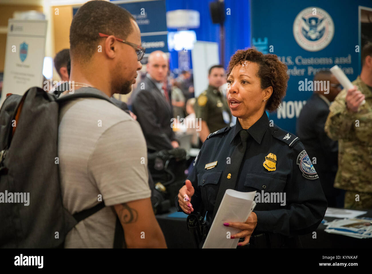 Law enforcement careers recruitment hi-res stock photography and images ...