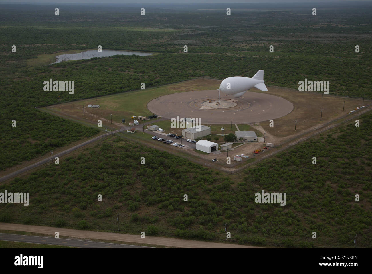 The Tethered Aerostat Radar System (TARS) in Eagle Pass, TX, helps U.S ...